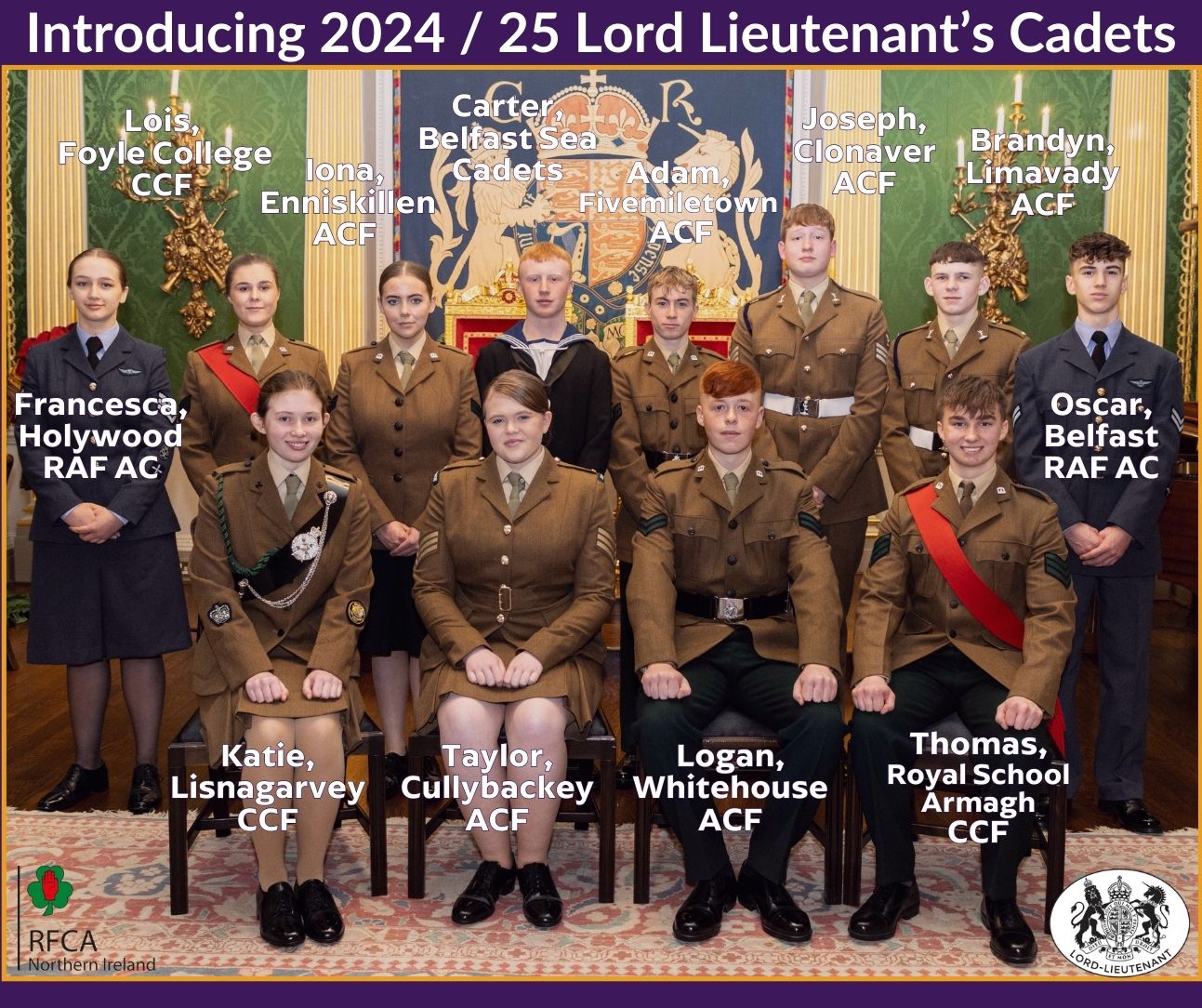 WHAT IT MEANS TO BE A LORD LIEUTENANT CADET - Reserve Forces and Cadets ...